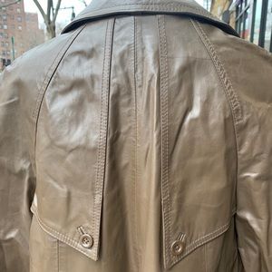 FTC | Jackets & Coats | Vintage 9670 Tfc Leather Trench Nwt | Poshmark